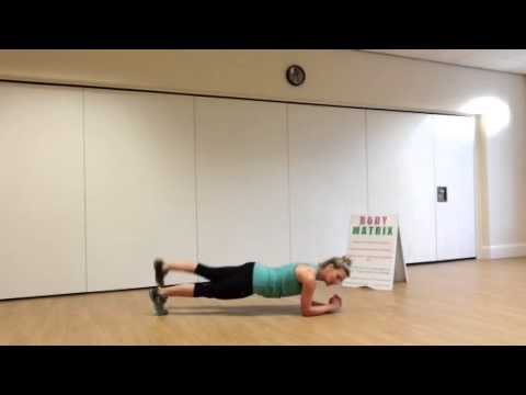 Front plank rise instruction - YouTube