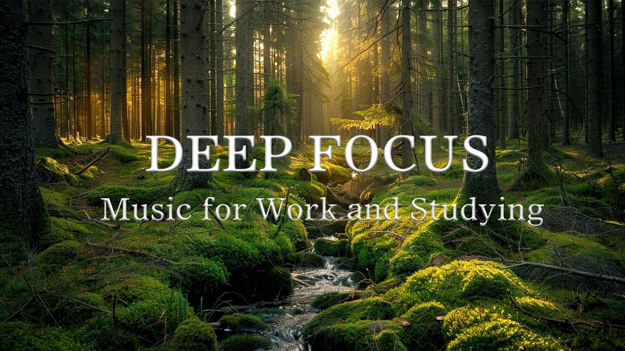 Focus Music for Study and Work - 3 Hours of Calming Ambient Music for Focus and Productivity ...