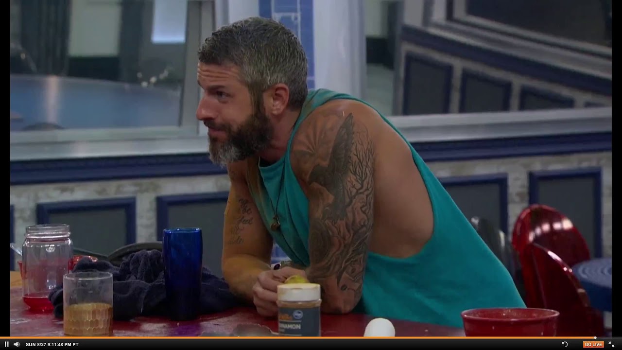 BB19 W9 Feeds - Raven and Matt Fighting - YouTube