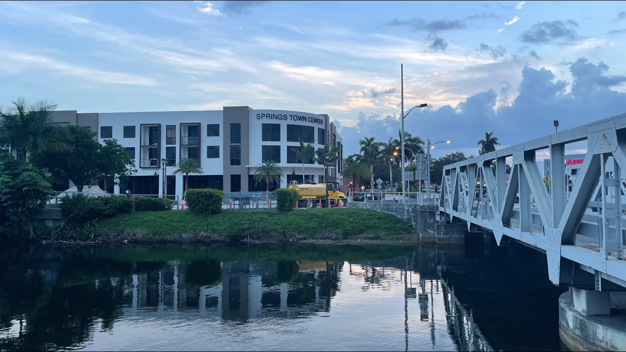 Miami Springs Town Center Walking Tour - YouTube