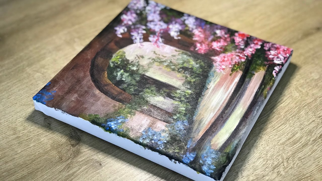 How to Painting / Acrylic Painting for Beginners / Painting Tutorials ...