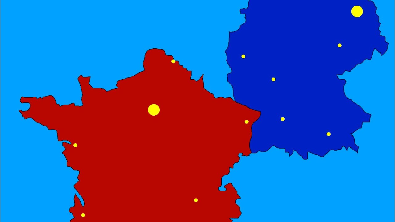 France VS Germany MAP - YouTube