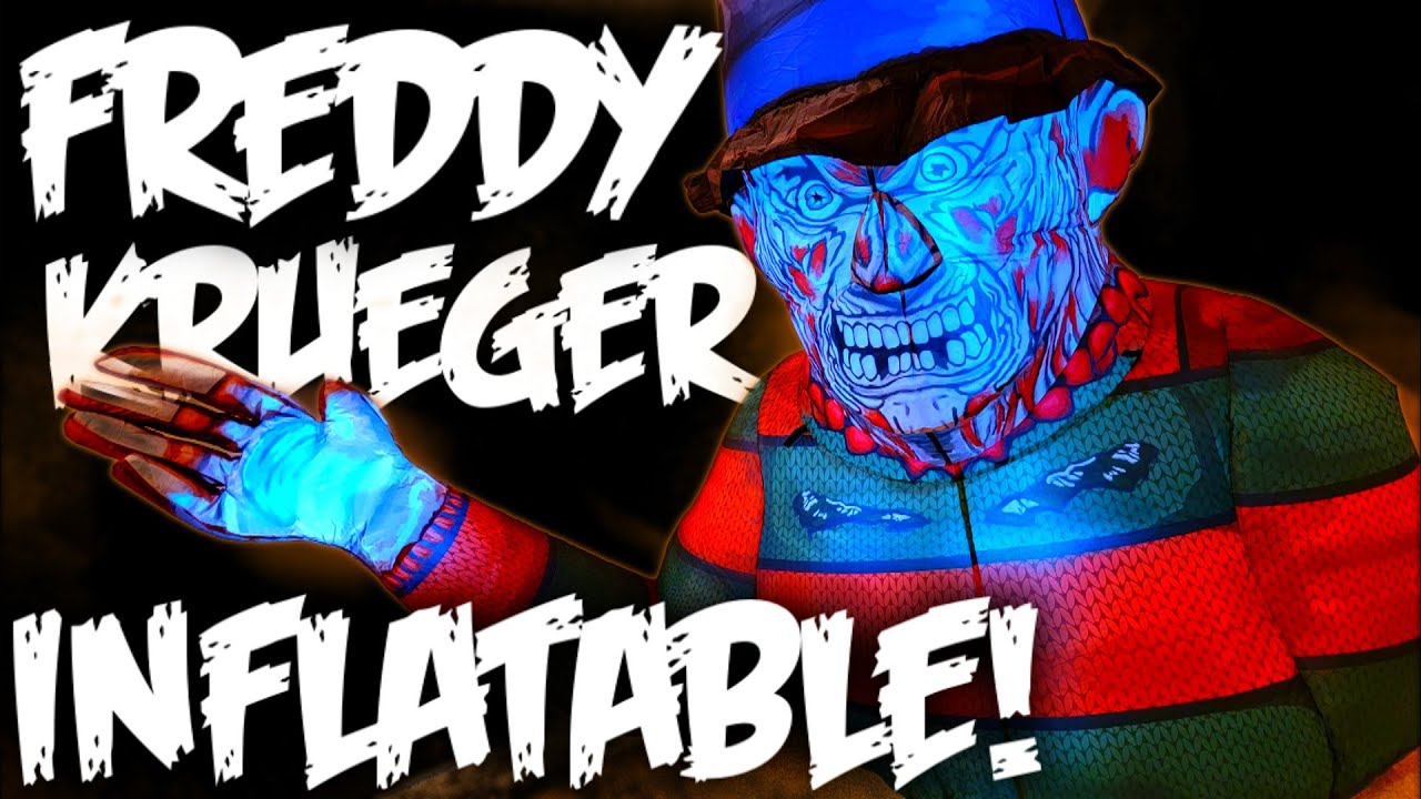 HUGE FREDDY KRUEGER INFLATABLE by GOOSH from AMAZON - YouTube