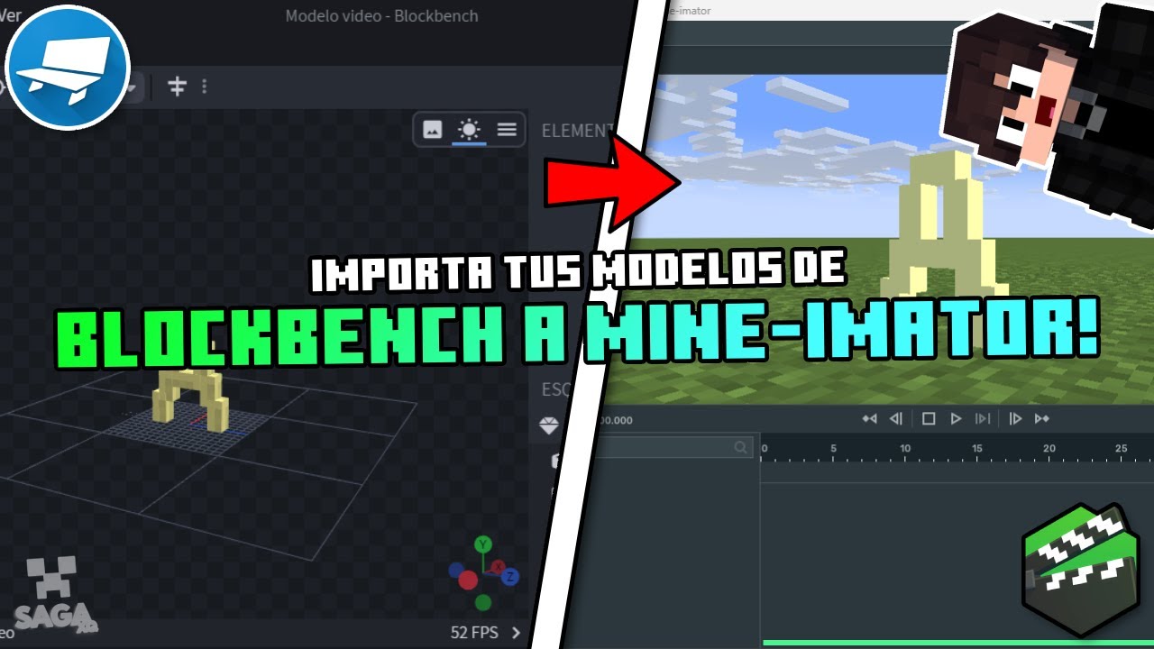 ¡Aprende a IMPORTAR Tus MODELOS De Blockbench a Mine-imator En Minutos ...