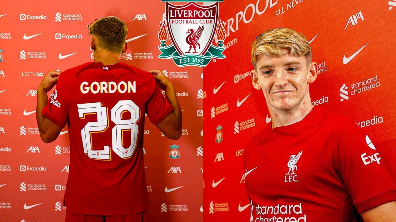 Anthony Gordon Deal Done To Liverpool Gordon Number Leaked 🔥Gordon Meet ...