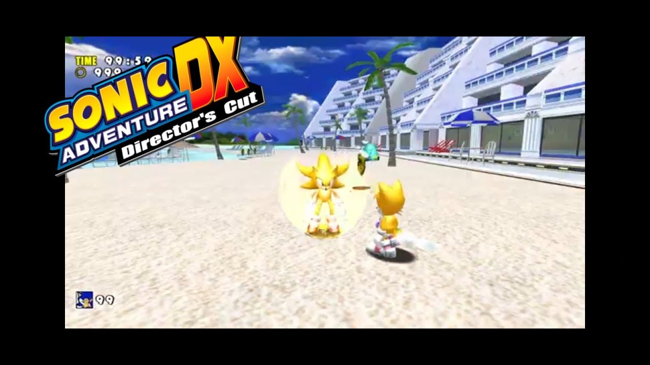 Sonic Adventure DX all Sonic levels as Super Sonic - YouTube