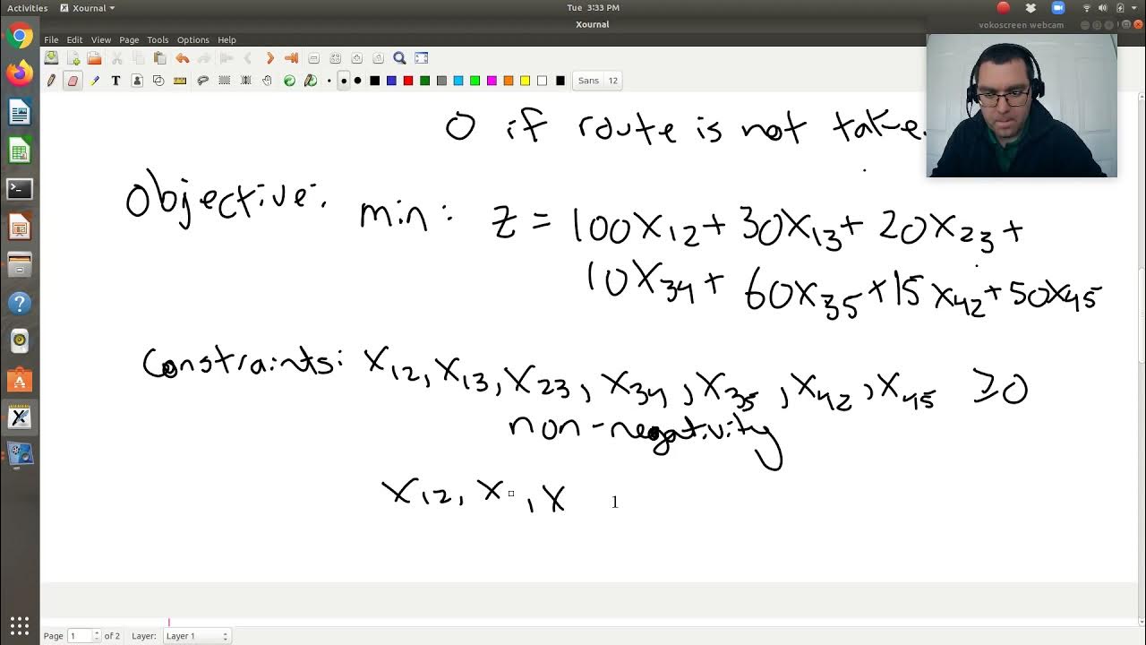 Network Model (Shortest Route) Example 1 - YouTube