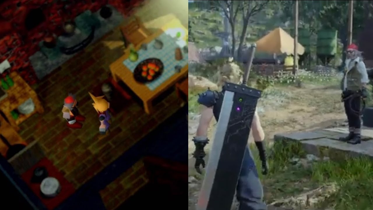 Final Fantasy 7: Chocobo Farm Evolution - 1997 vs Rebirth! - YouTube