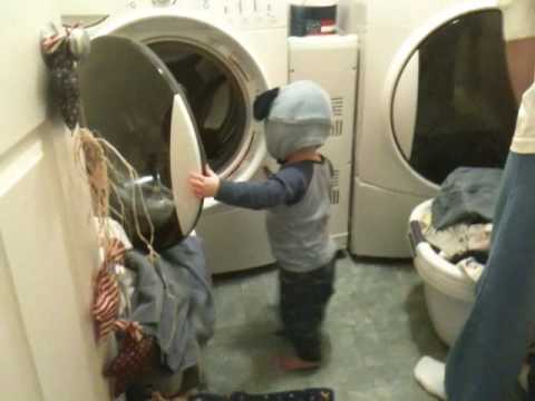 Bryan helps with laundry - YouTube