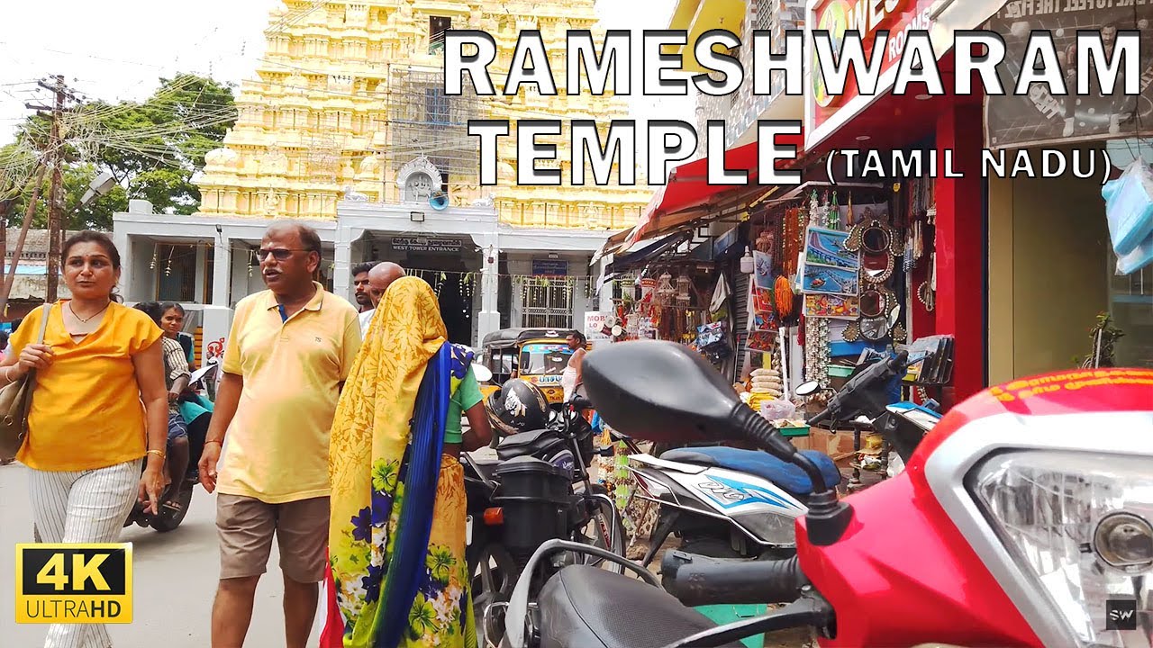 Rameshwaram Streets on a Cloudy Day, Tamil Nadu IN [4K] - YouTube
