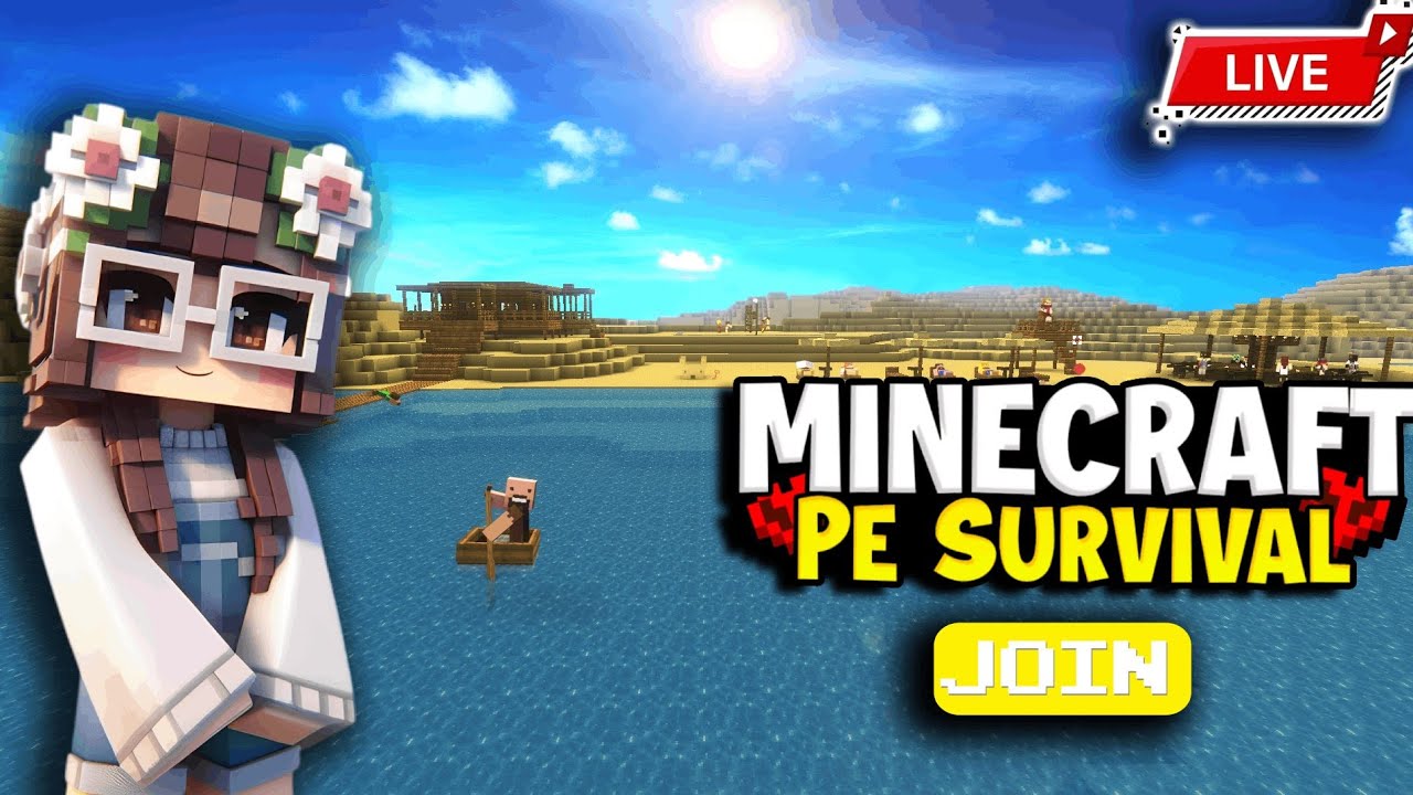 Minecraft SMP LIVE || PUBLIC SMP 24/7 JAVA + BEDROCK || PLAYING IN ...