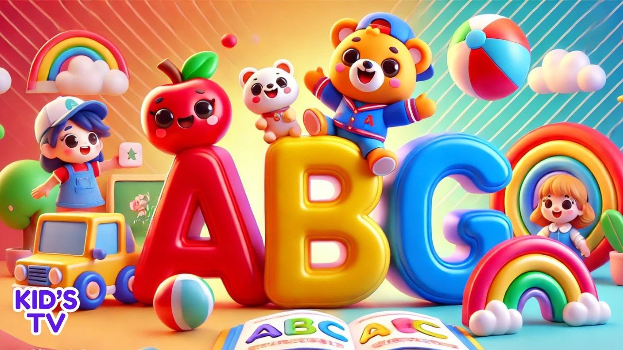 ABC Alphabet Phonics with Animal Song | Nursery Rhymes Cartoons ...