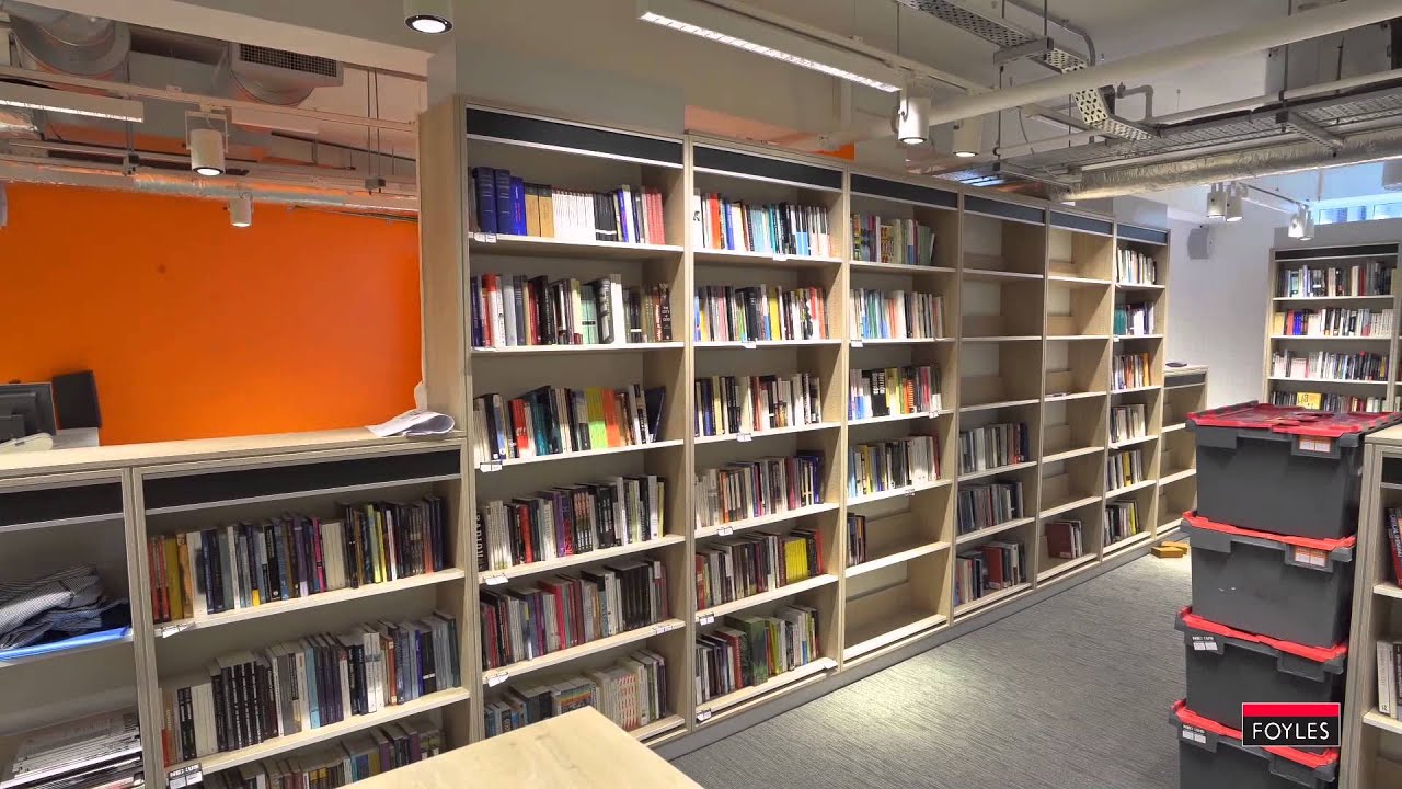 The Making of Foyles Bookshop: Watch us move 500,000 books in under 2 ...