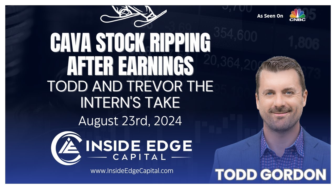 CAVA Stock Ripping After Earnings - Todd and Trevor The Intern's Take ...