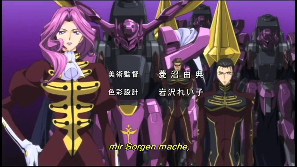 Code Geass R1 Opening 1 "COLORS" Version 2 Ger sub - YouTube