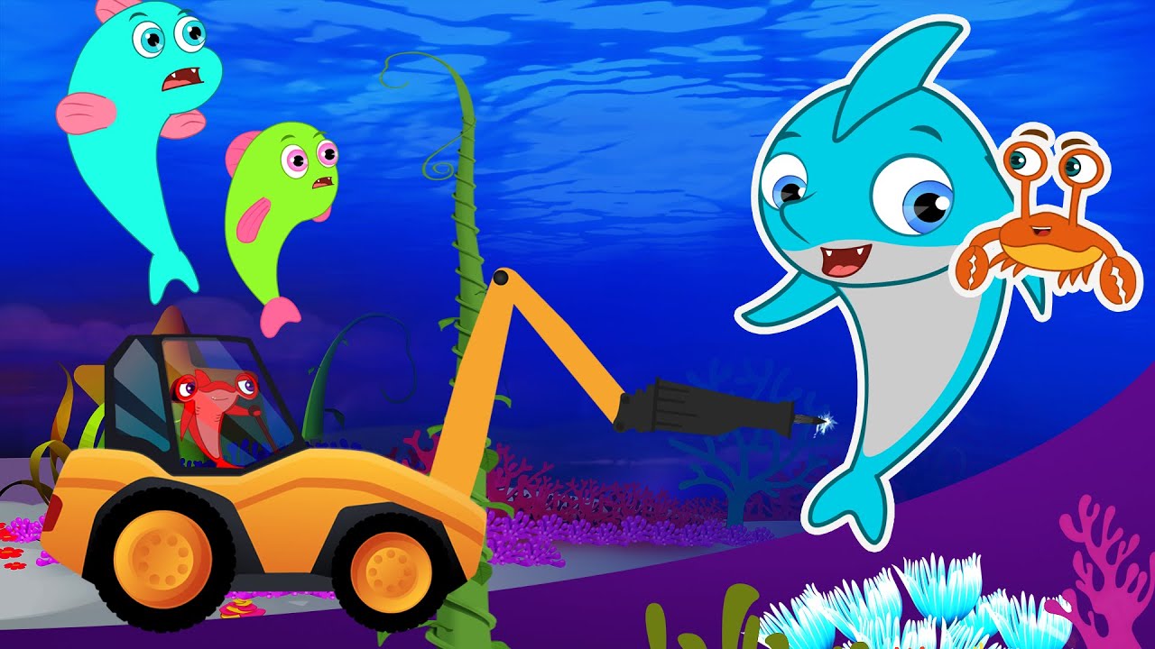 Baby Shark Cartoons - Chota Shark - Shark and The Bean Stalk - YouTube