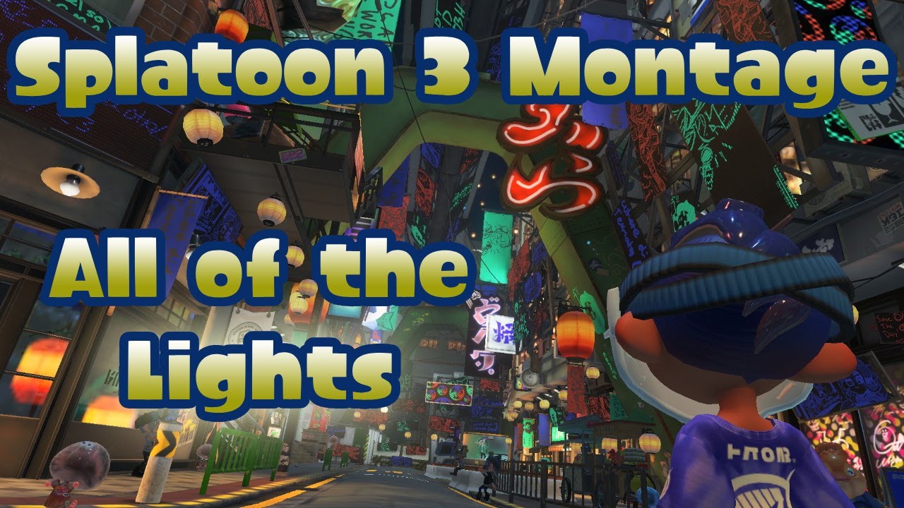 All of the Lights Splatoon 3 - YouTube