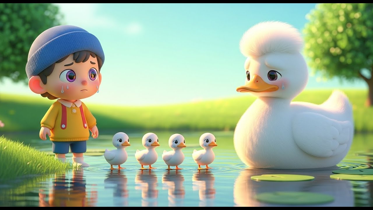 Five Little Ducks | Classic Counting Song for Kids | Mother Duck ...