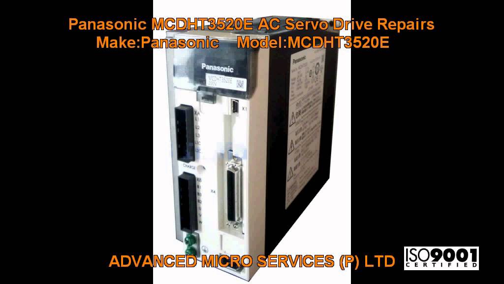Panasonic MCDHT3520E AC Servo Drive Repairs @ Advanced Micro Services ...