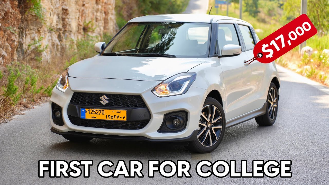 White Suzuki Swift Sport