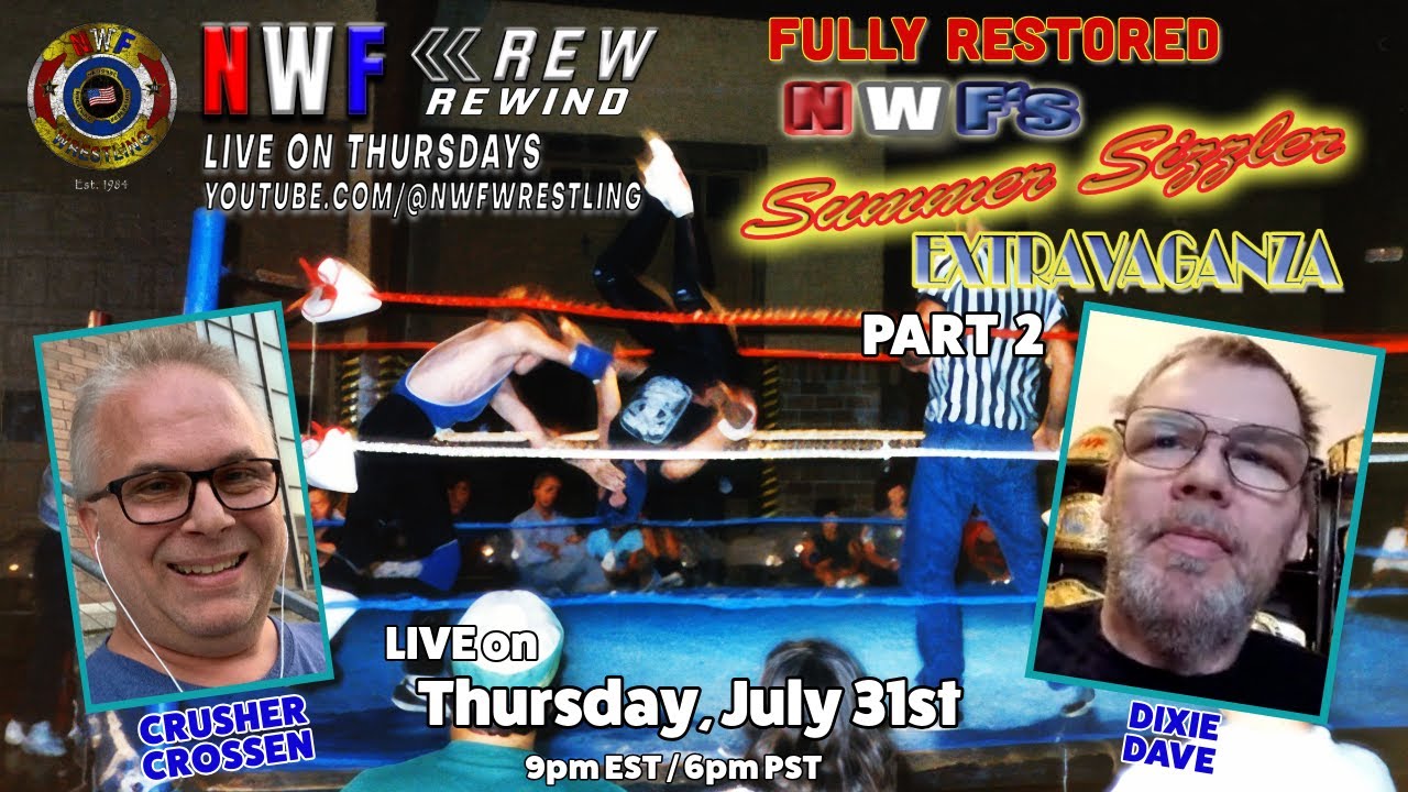 NWF Rewind Ep 78 Summer Sizzler P2 Kids Pro Wrestling with Crusher ...