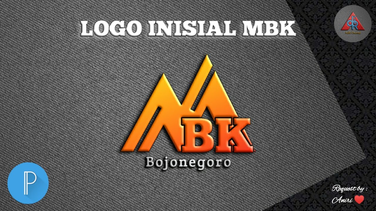 CARA MEMBUAT LOGO INISIAL SIMPLE KEREN TERBARU 2021 DI PIXELLAB - PART ...