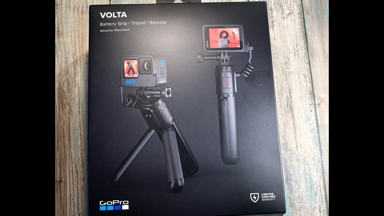 GoPro Volta unboxing set up and test - battery pack-remote-handle for ...