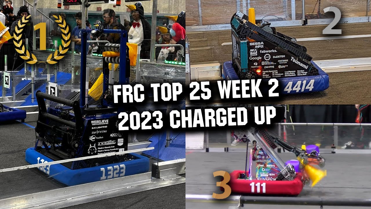 FRC Top 25 Week 2 | Charged Up - YouTube