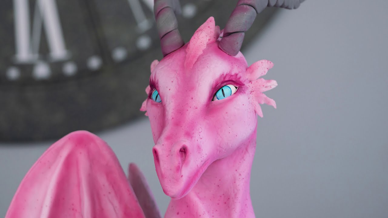 Pink Dragon Tutorial | THE SUGAR PASTE™ - YouTube