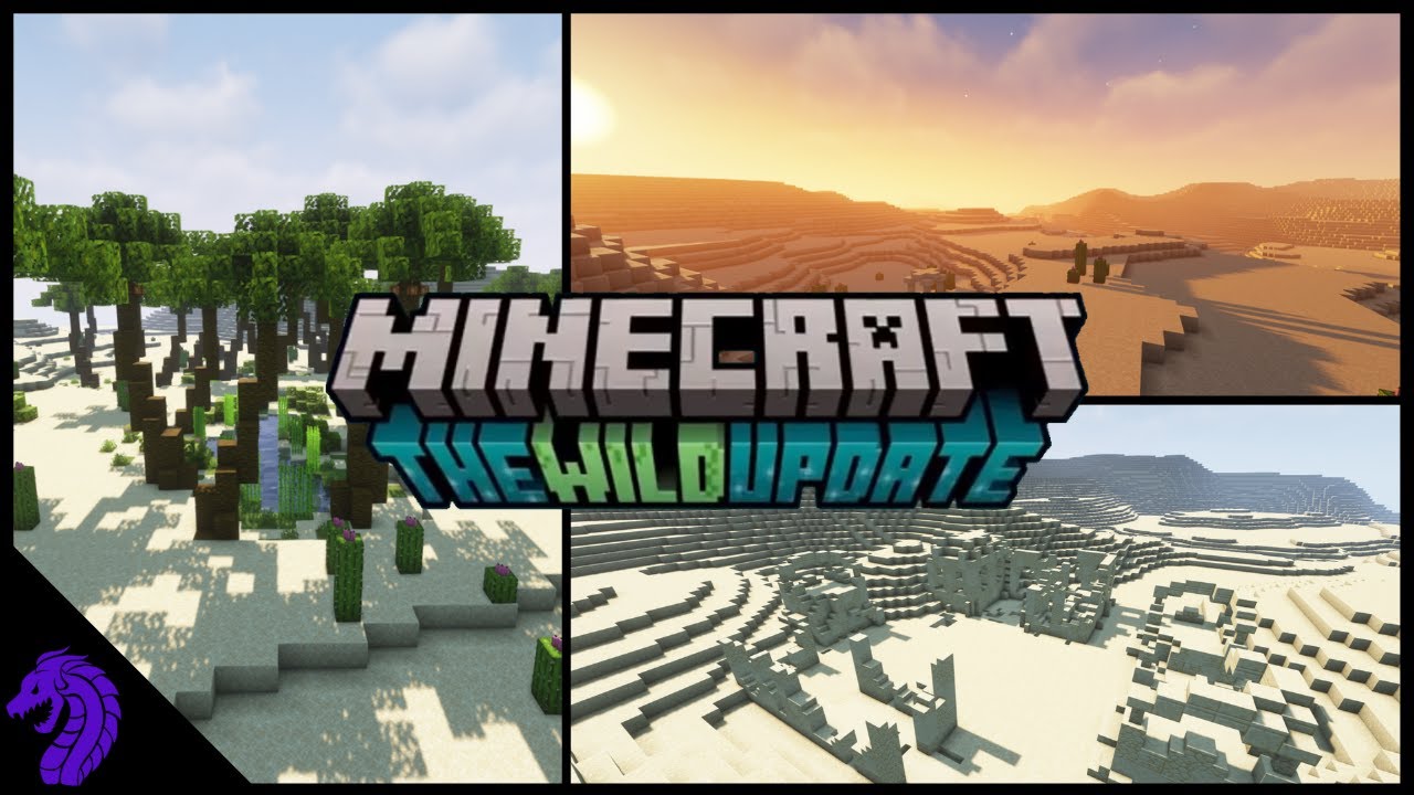 Minecraft DESERT Update | NEW Structures & Terrain | Minecraft 1.19 The ...