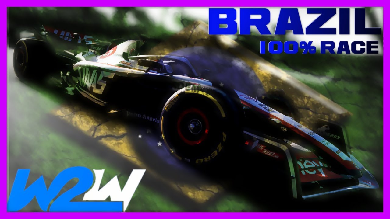 F1 23 BRAZIL GP F1 2023 Formula 1 2023 100% Race - YouTube