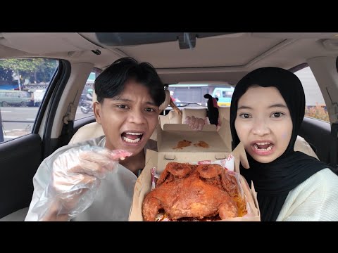 GIGI SAMPE COPOT GARA GARA MAKAN 1 EKOR AYAM RICHEESE😱MUBILLL EPISODE 1 || MUKBANG 1 EKOR AYAM