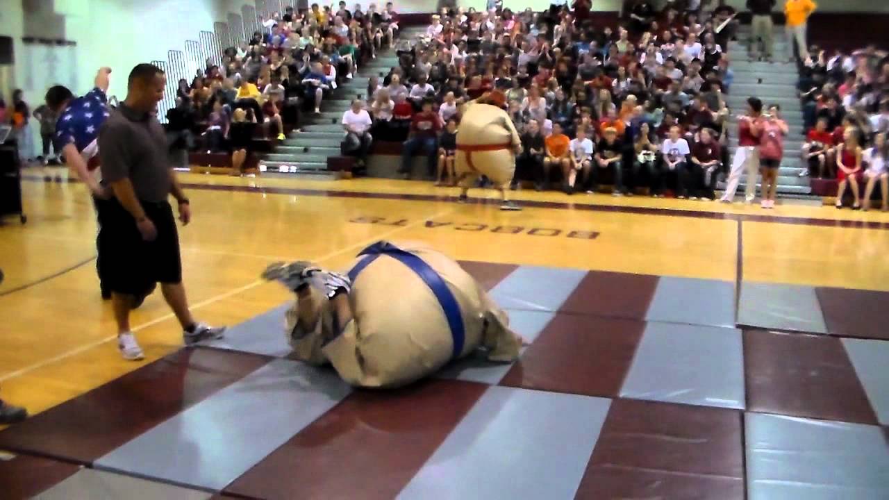 West Middle School Sumo 09 07 2012 - YouTube