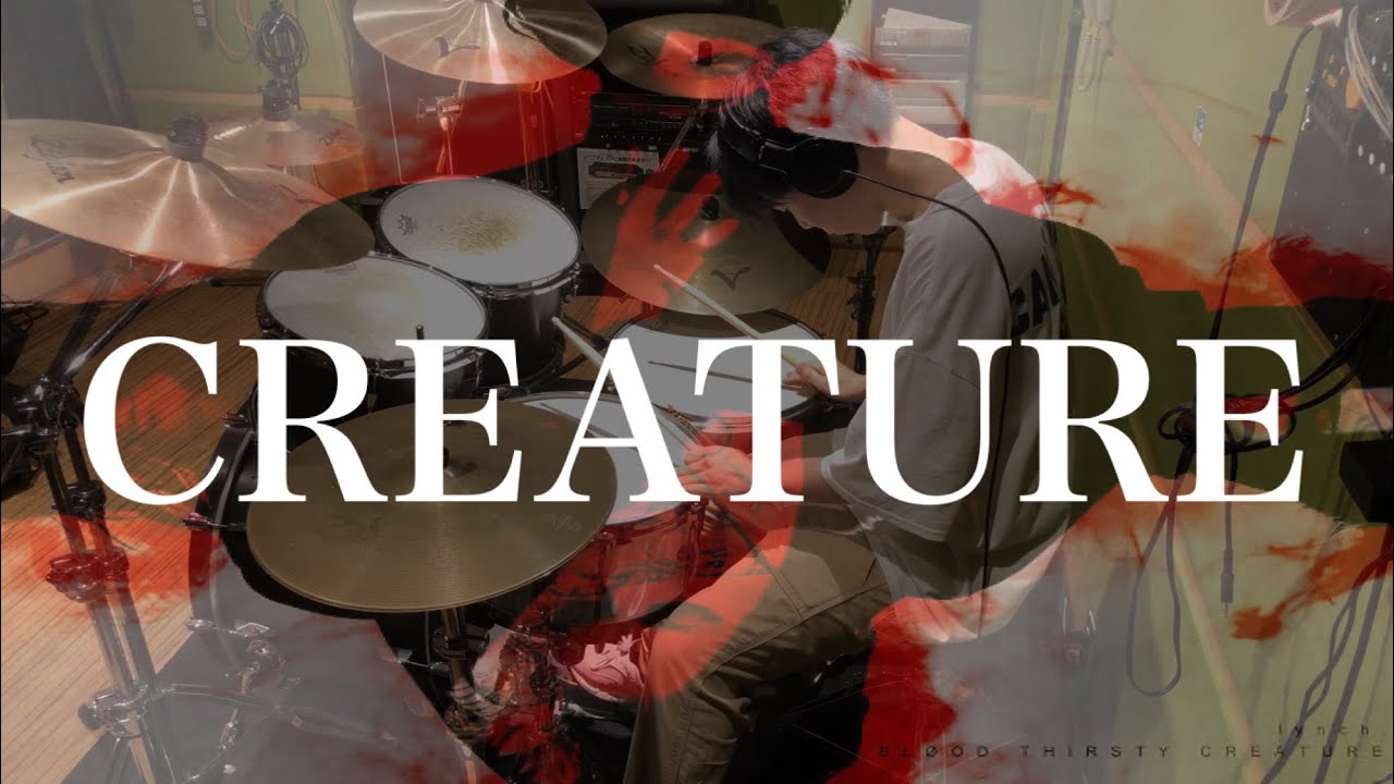CREATURE / lynch. [叩いてみた！] drum cover - YouTube
