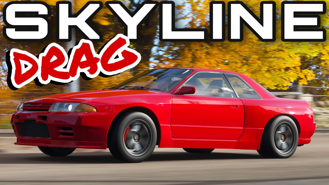 NISSAN SKYLINE R32 & R33 ( DRAG TUNE ) - FORZA HORIZON 4 - YouTube