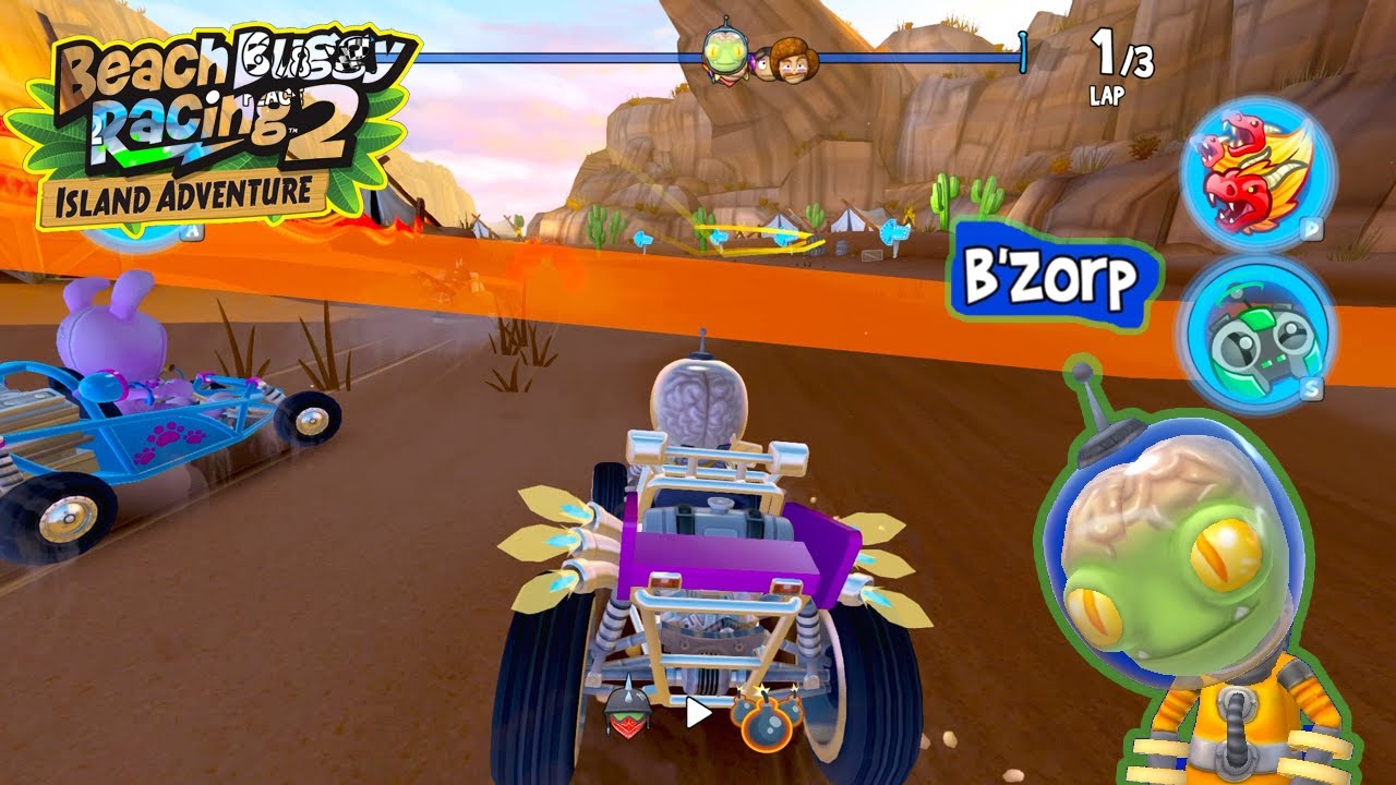B'Zorp & Pioneer Race Two Events Beach Buggy Racing 2 Island Adventure ...