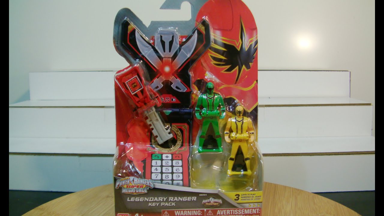 Power Rangers Super Megaforce LEGENDARY KEY PACK Mystic Force. - YouTube