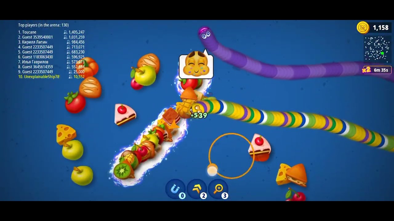 Worms Zone Gameplay : 52 | How Kill Huge Worms with Ease 💯🔥 !!! Saamp ...