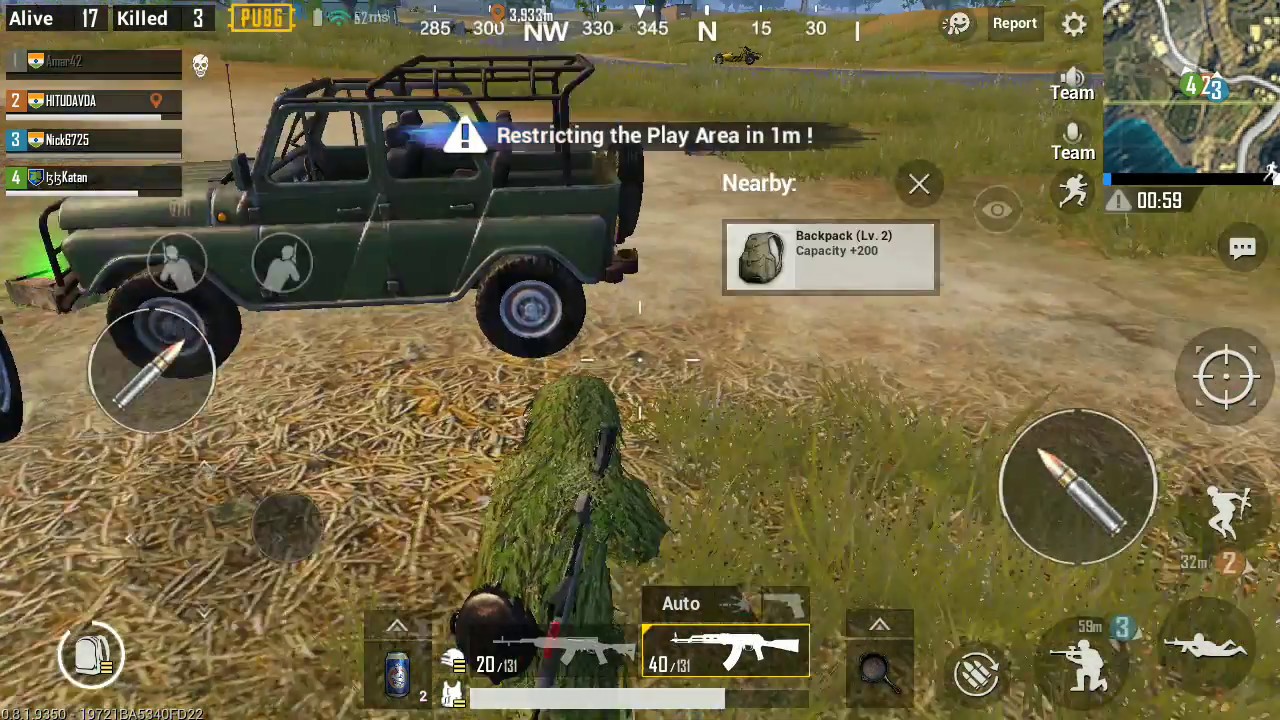 PUBG MOBILE GamePlay Walkthrough SQUAD Win (Android/iOS) - YouTube