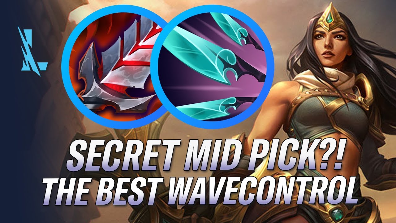 *SECRET* PICK FOR MIDLANE! SUPER CHEESY & INFINITE WAVE CONTROL ...