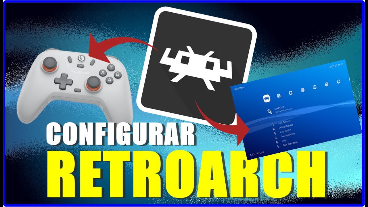 CONFIGURAÇÃO RETROARCH ANDROID OU IPHONE: ATIVAR MENU XMB, ADICIONAR ...