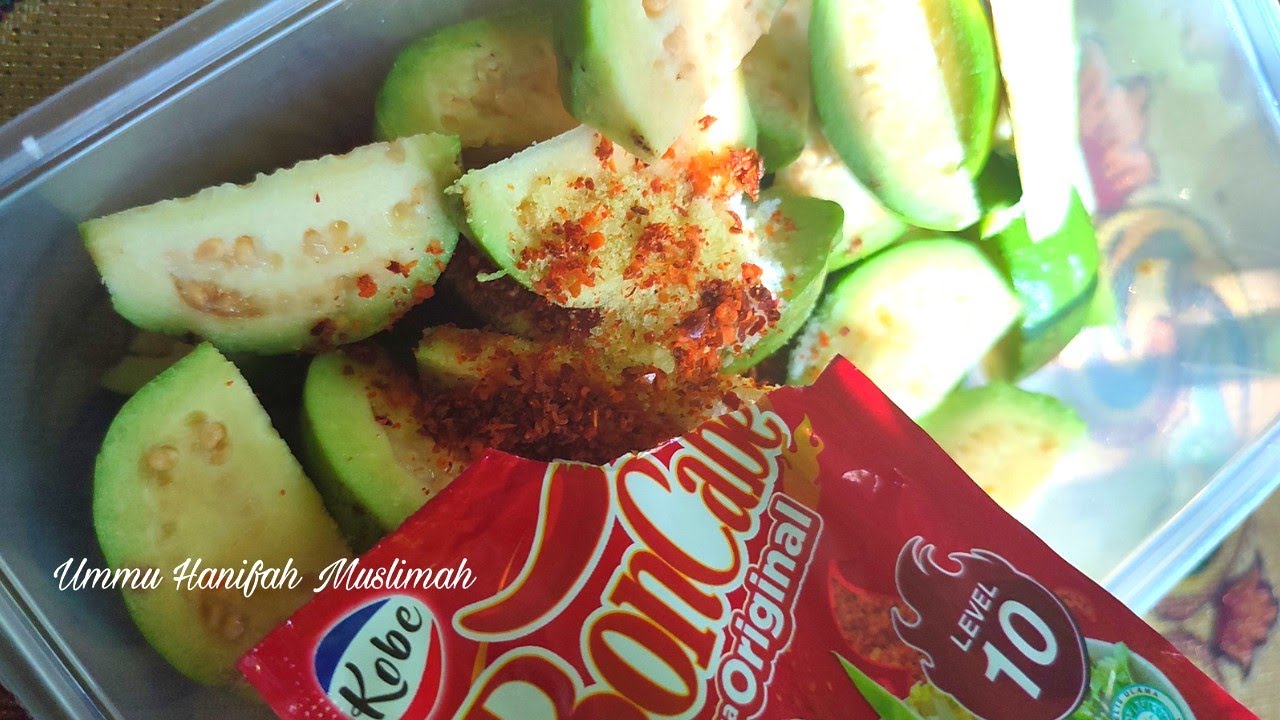 Rujak Jambu Biji Boncabe Level 10 - YouTube