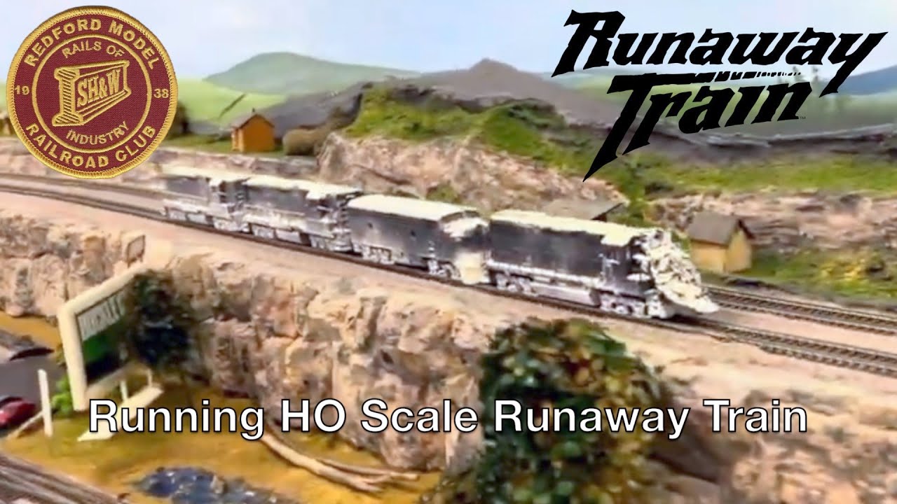 Running HO Scale Runaway Train - YouTube