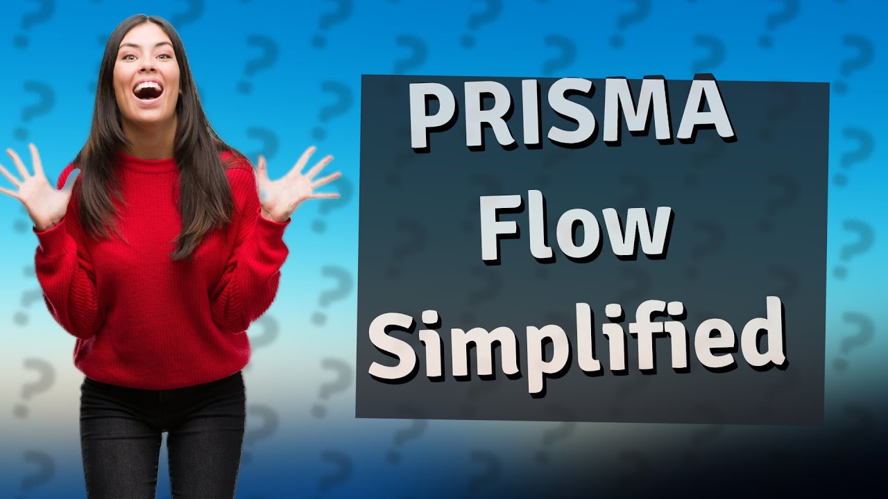 What is the PRISMA flow diagram simplified? - YouTube