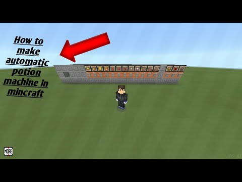 How to make automatic potion machine in mincraft and Loki craft - YouTube