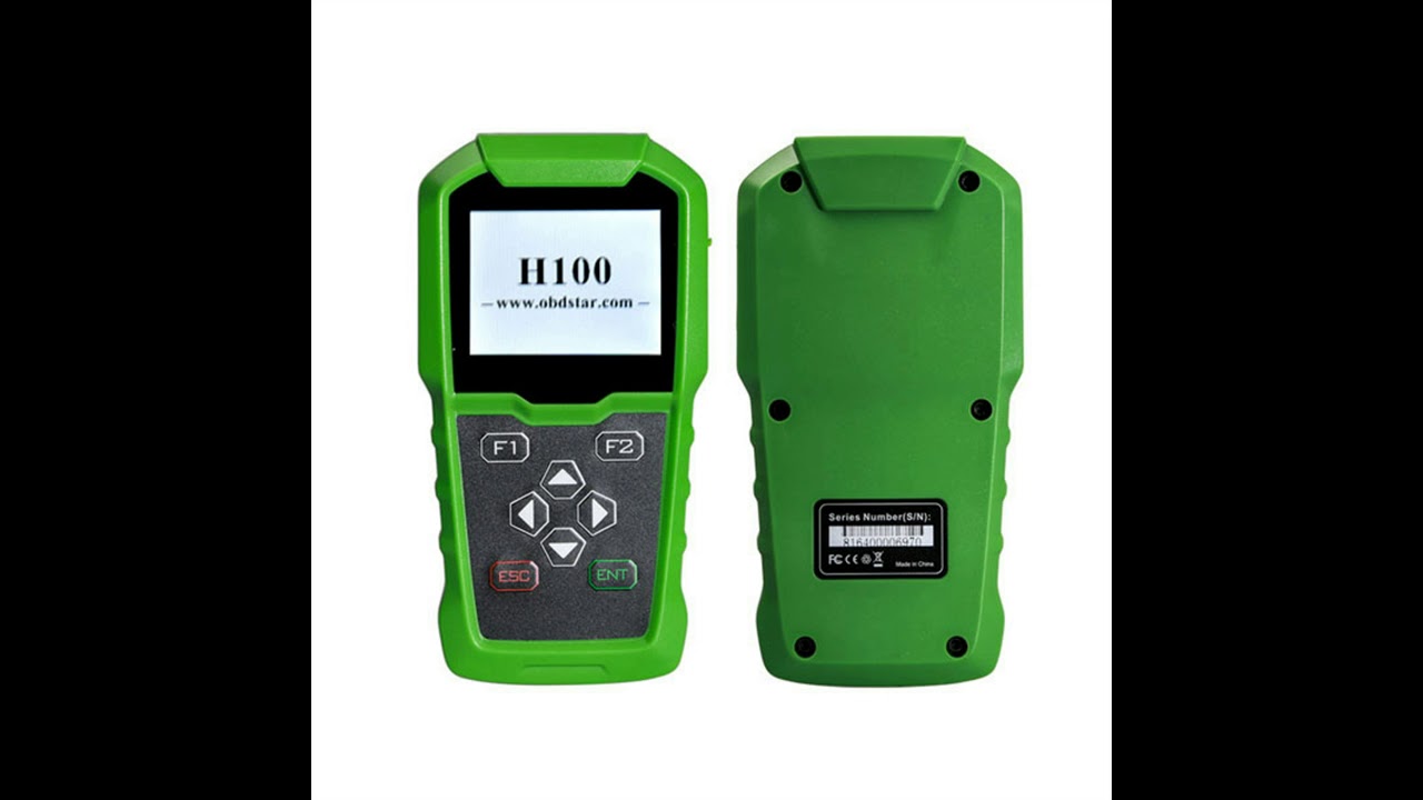 OBDSTAR H100 Ford Mazda Auto Key Programmer lst Look ! - YouTube