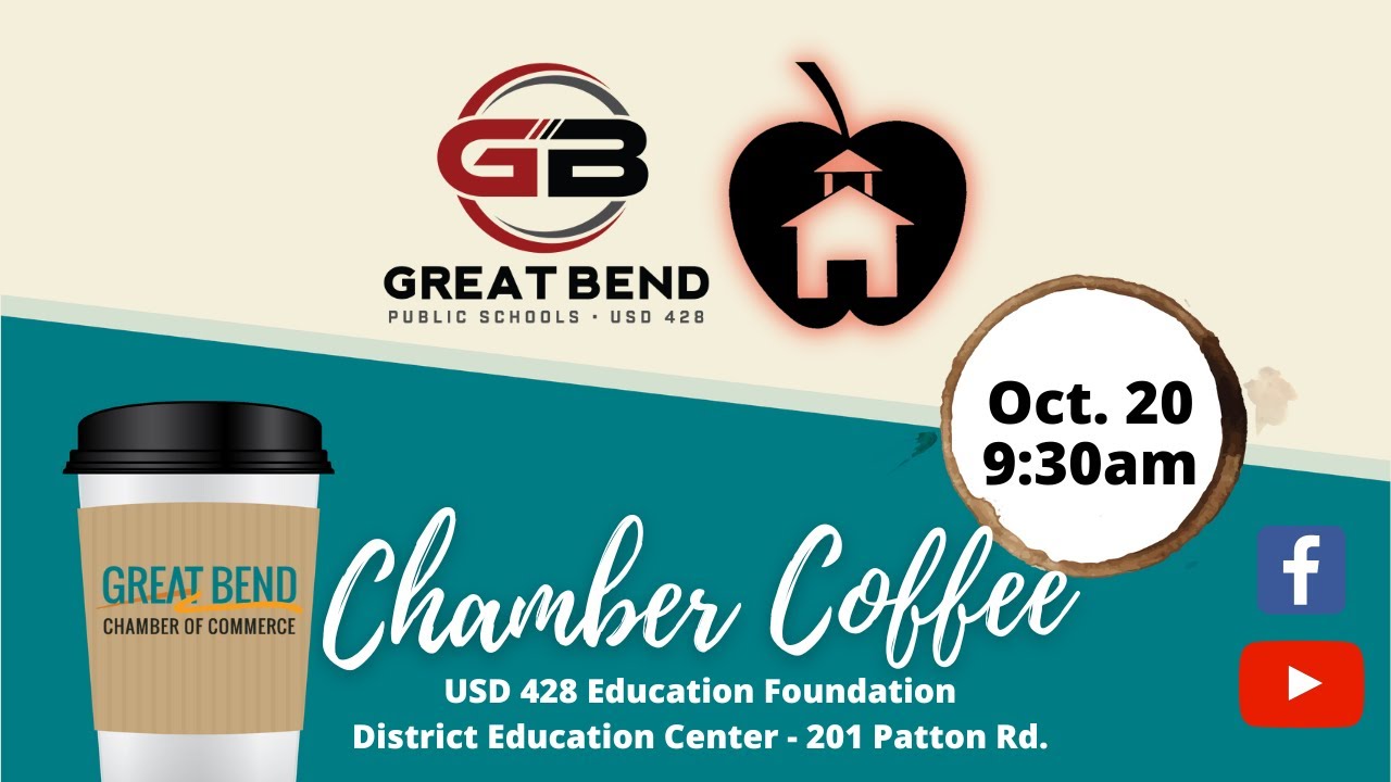 Chamber Coffee: 10.20.22 - USD 428 Education Foundation - YouTube