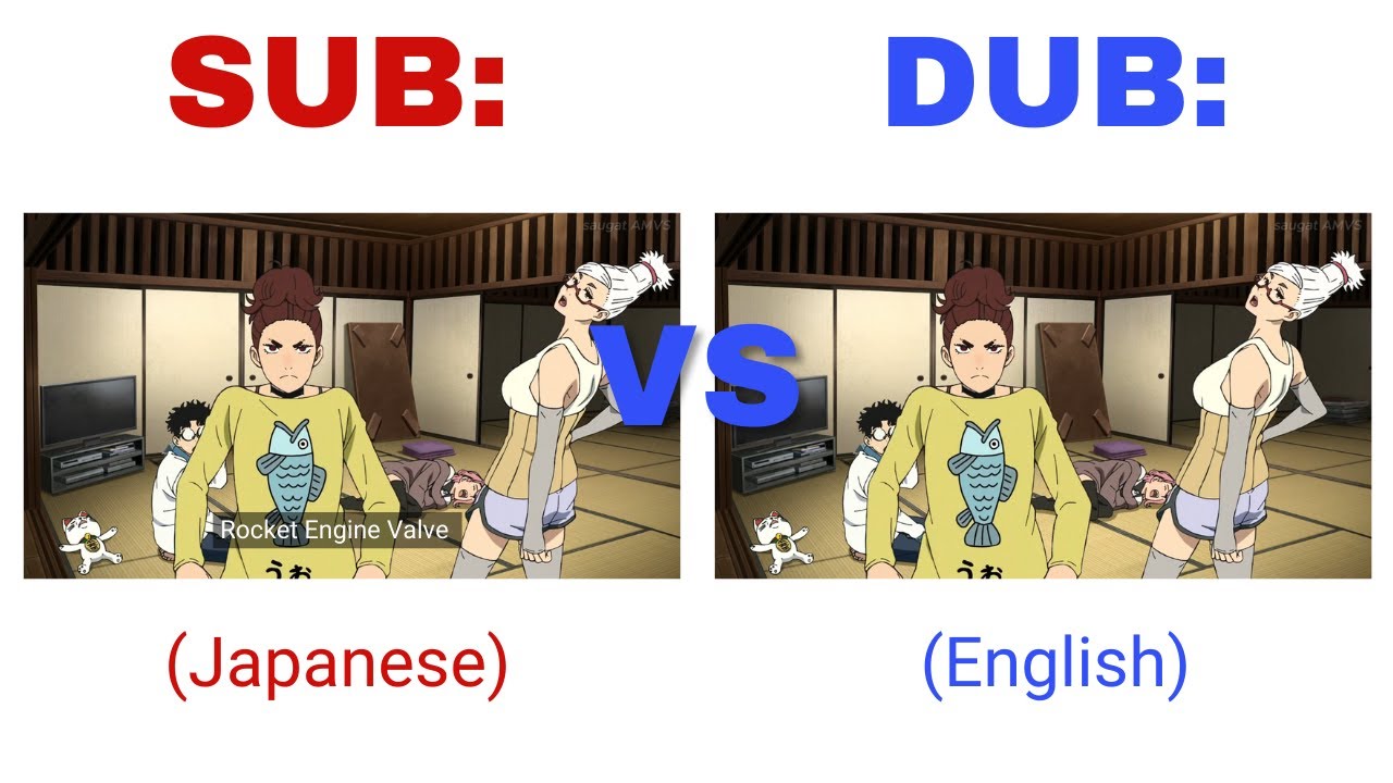 Momo does a Hiroshi Abe Impression | Sub vs Dub | Dan Da Dan - YouTube