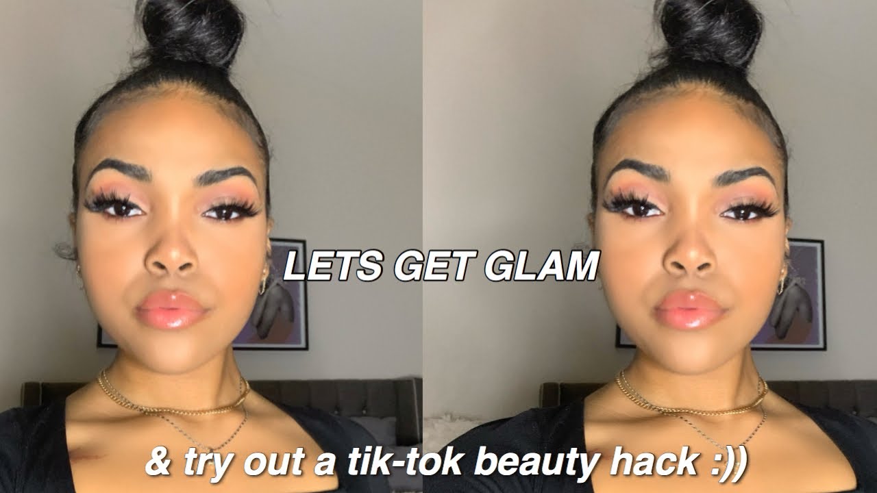LETS GET GLAM || WATCH AS I CREATE A SOFT GLAM LOOK! - YouTube