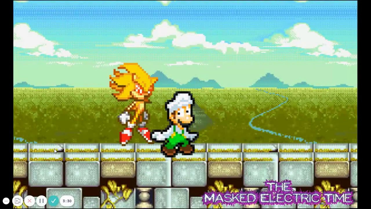 Star Cape Mario Vs Fleetway Super Sonic - YouTube